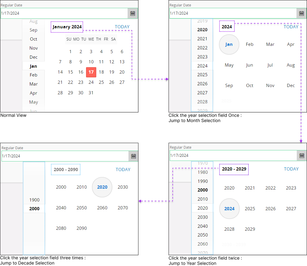 Using Date and Time Fields