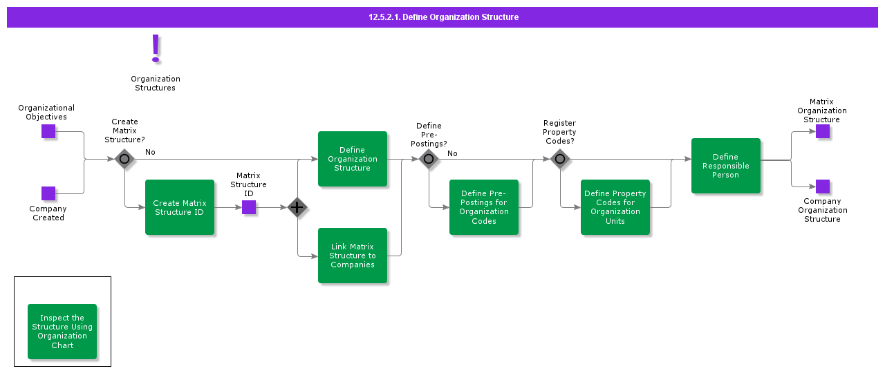 12.5.2.1 Define Organization Structure
