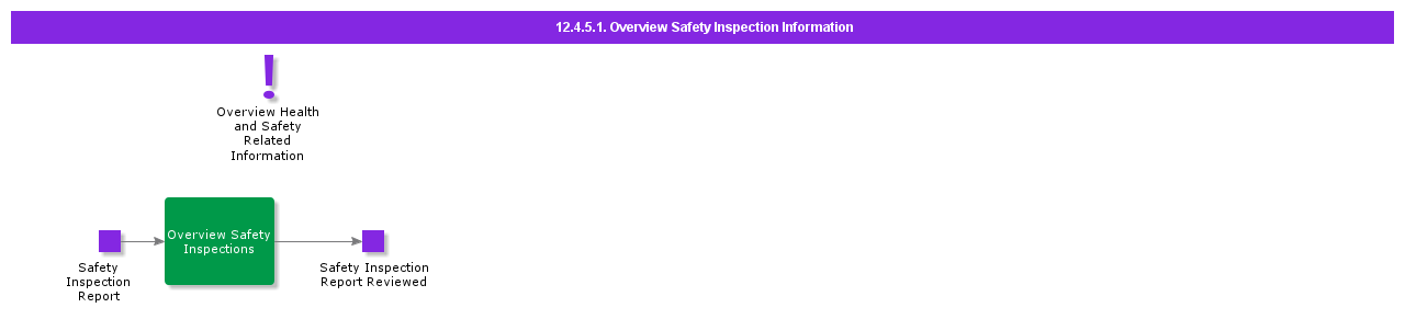 12.4.5.1 Overview Safety Inspection Information