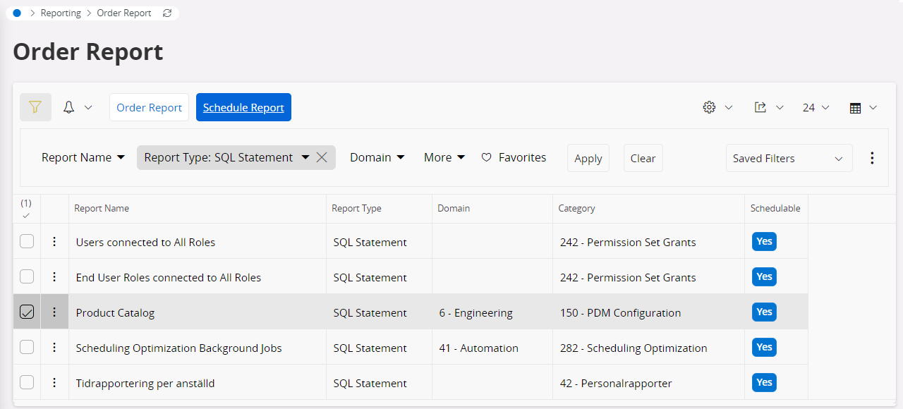 Scheduled Quick Reports - Technical Documentation For IFS Cloud