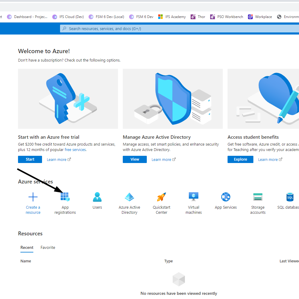Add Azure App Registration Technical Documentation For Ifs Cloud