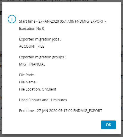 Export/Import Migration Definition - Technical Documentation For IFS Cloud