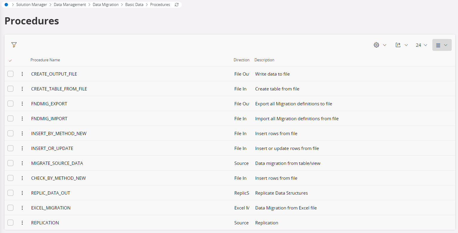 Data Migration Procedures - Technical Documentation For IFS Cloud