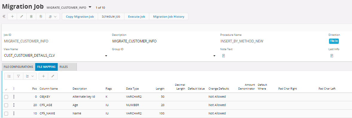 Migrate data into Custom Logical Units - Technical Documentation For IFS Cloud