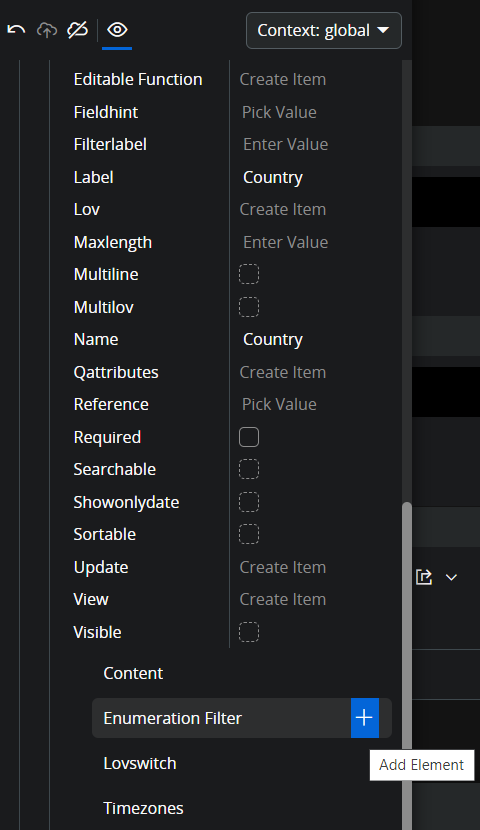 Filter Enumeration Values Conditionally - Technical Documentation For IFS Cloud