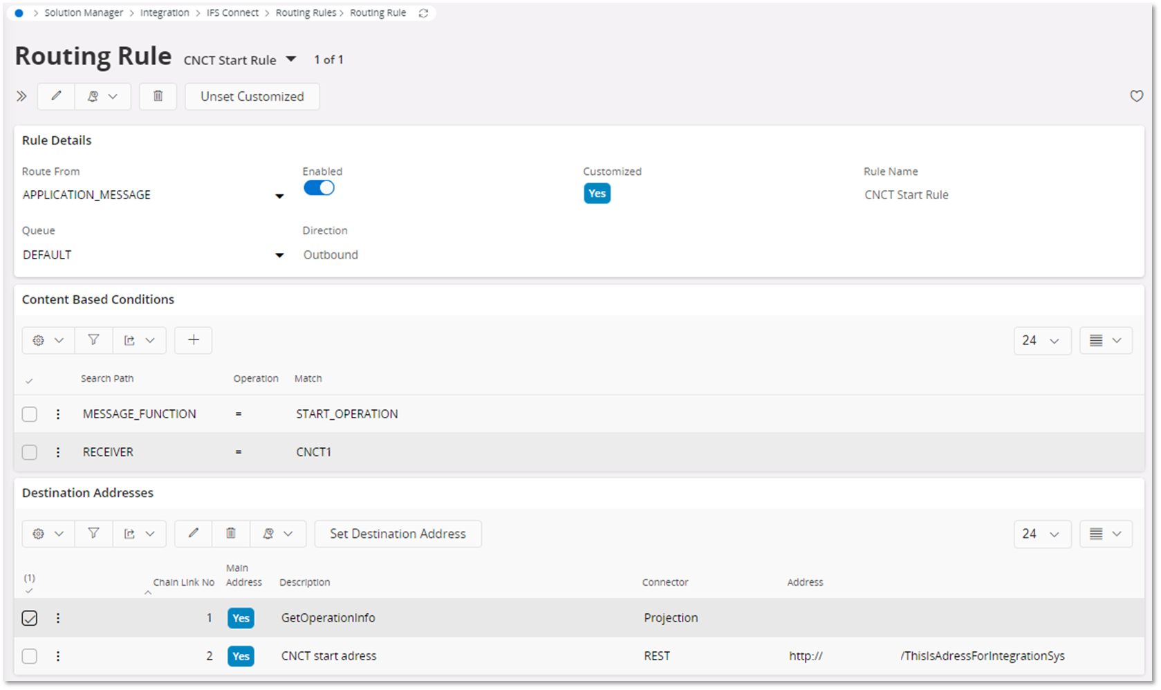 Outbound Communication - Technical Documentation For IFS Cloud