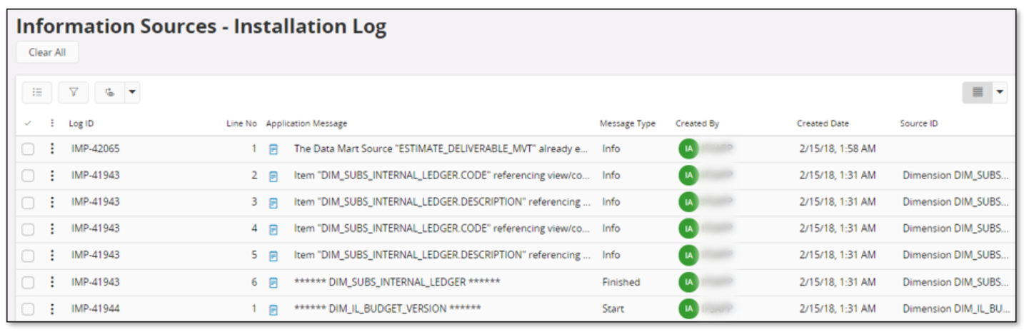 Installation Log - Technical Documentation For IFS Cloud