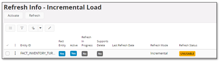Handling Incremental Load - Technical Documentation For IFS Cloud