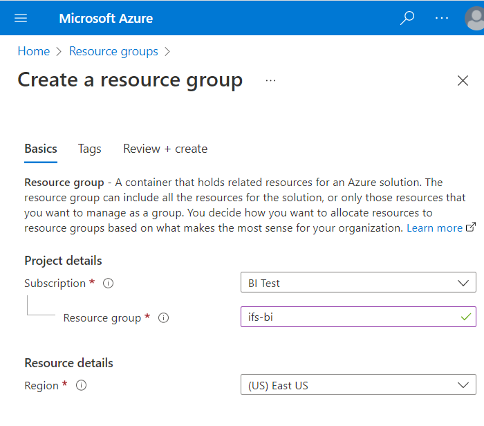 BI Infrastructure setup in Azure for Self Hosted BI (Scenario 2) - Technical Documentation For ...