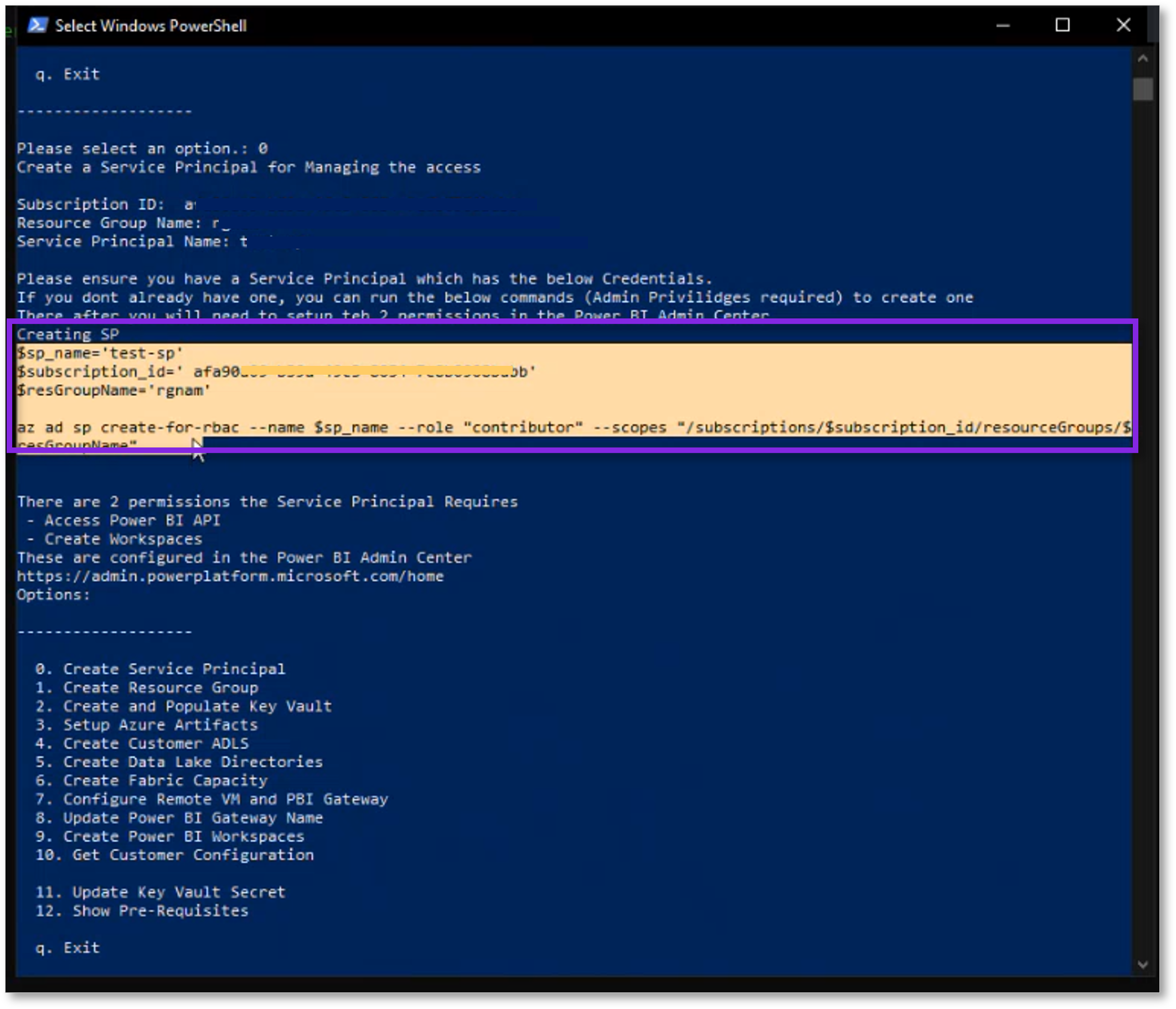 Script-Based Infrastructure setup in Azure for Self-Hosted BI ...