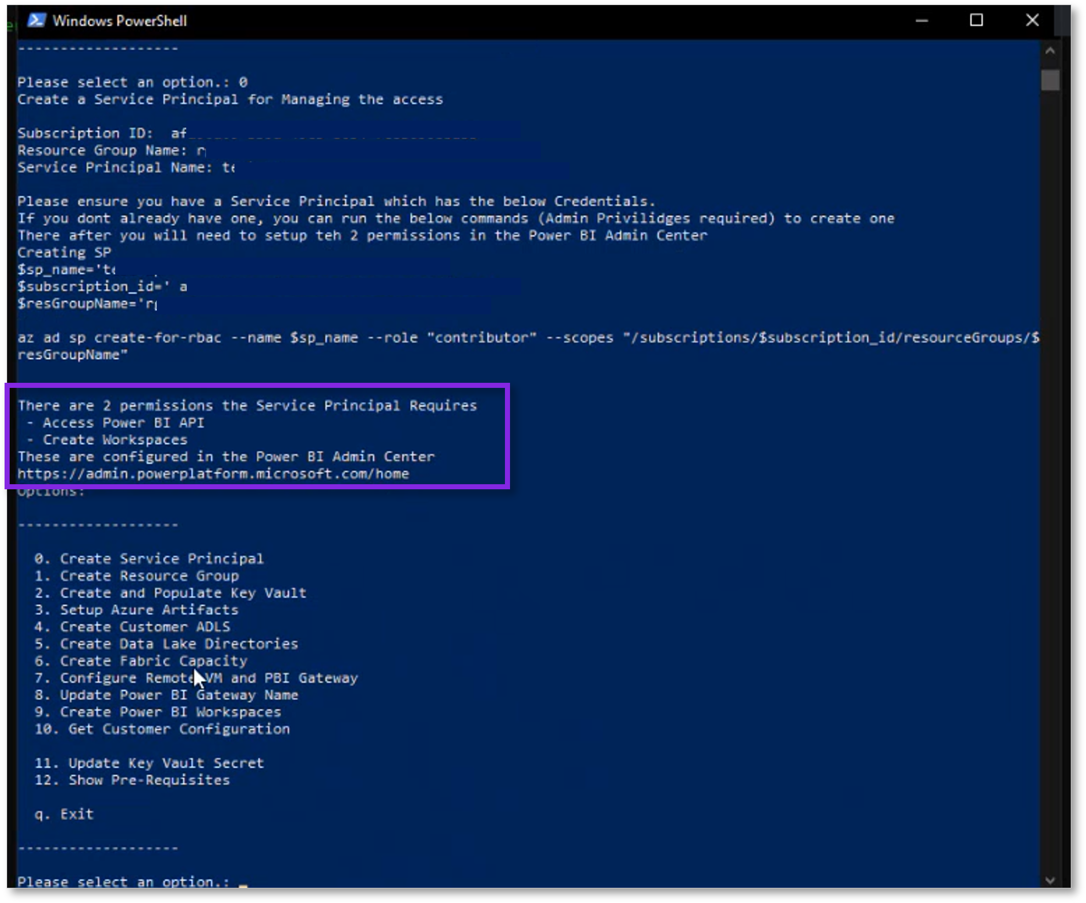 Script-Based Infrastructure setup in Azure for Self-Hosted BI ...