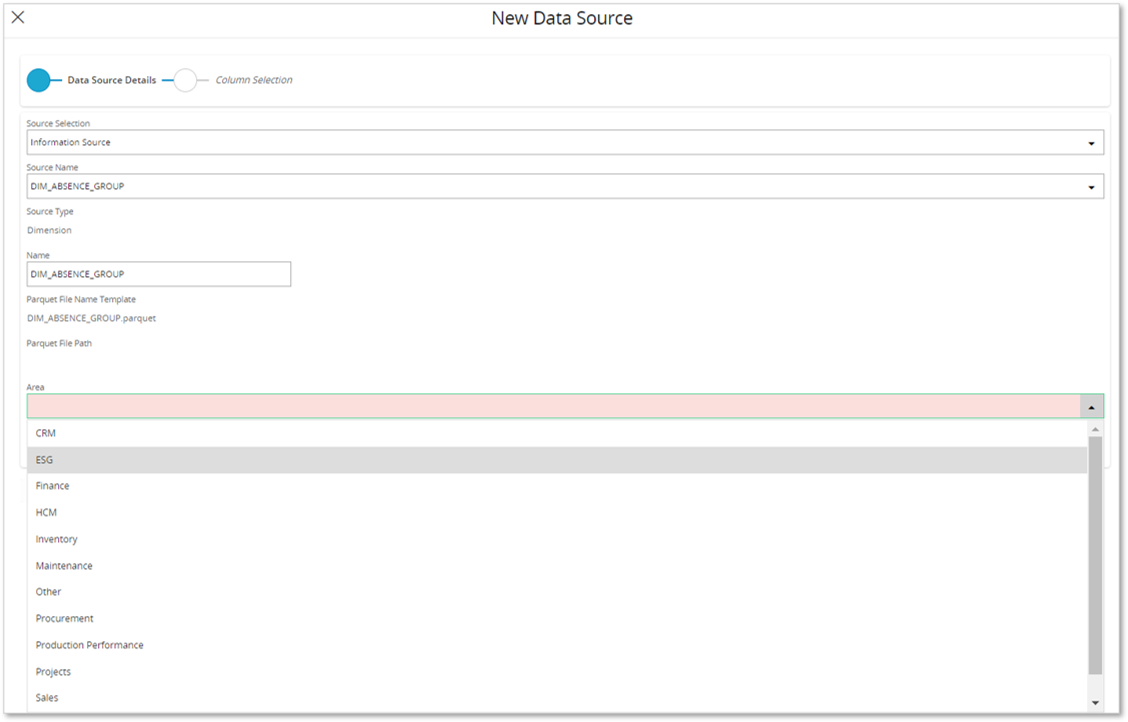 Create and Load Parquet Data Sources - Technical Documentation For IFS Cloud
