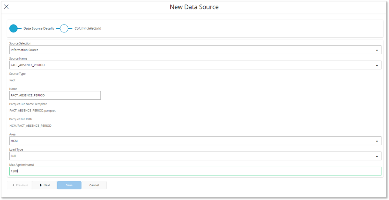 Create And Load Parquet Data Sources Technical Documentation For Ifs