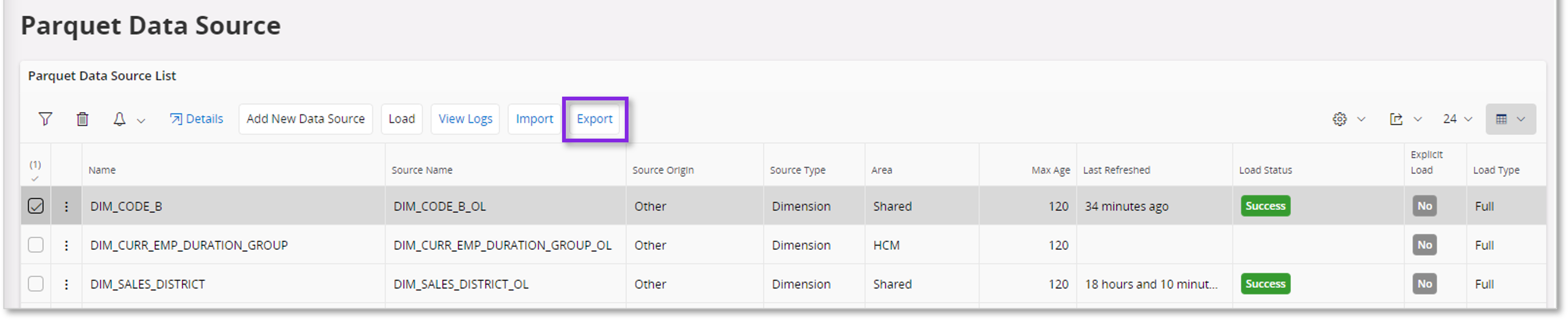 Import Export Analysis Models - Technical Documentation For IFS Cloud