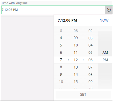 Date Time Picker - Technical Documentation For IFS Cloud