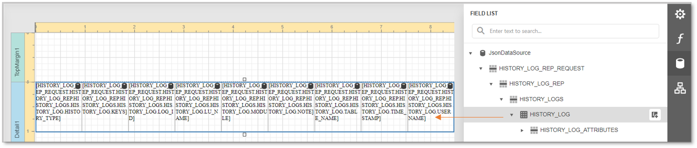 Field List - Technical Documentation For IFS Cloud