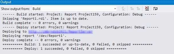 Example of Creating a Basic Report for BI Development Studio ...