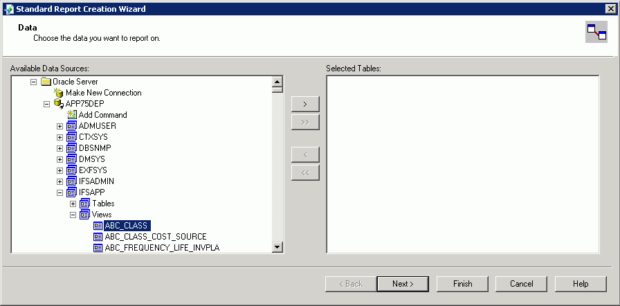 Example of Creating a Basic Quick Report - Technical Documentation For ...