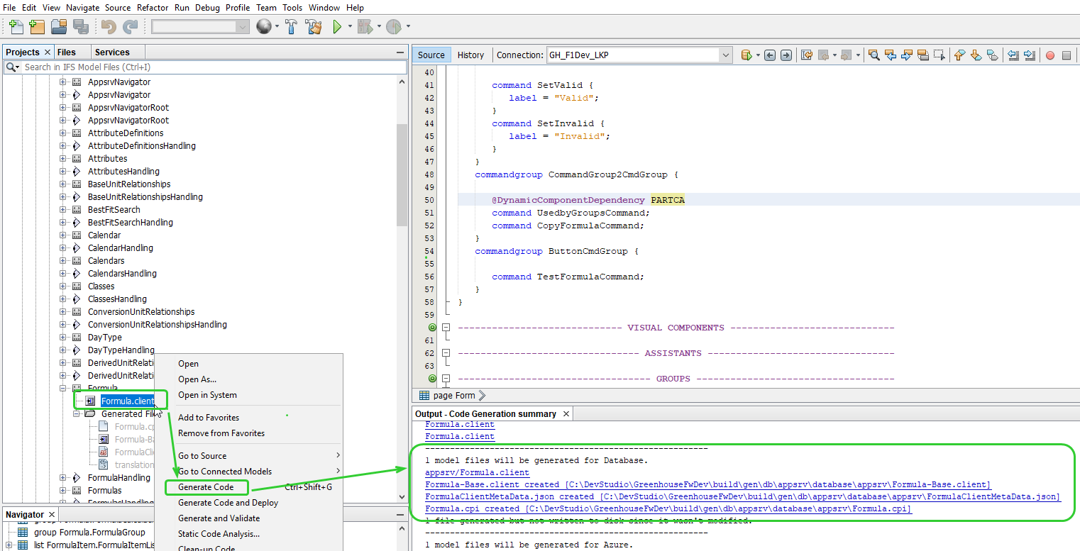 Working with Solution Sets - Technical Documentation For IFS Cloud
