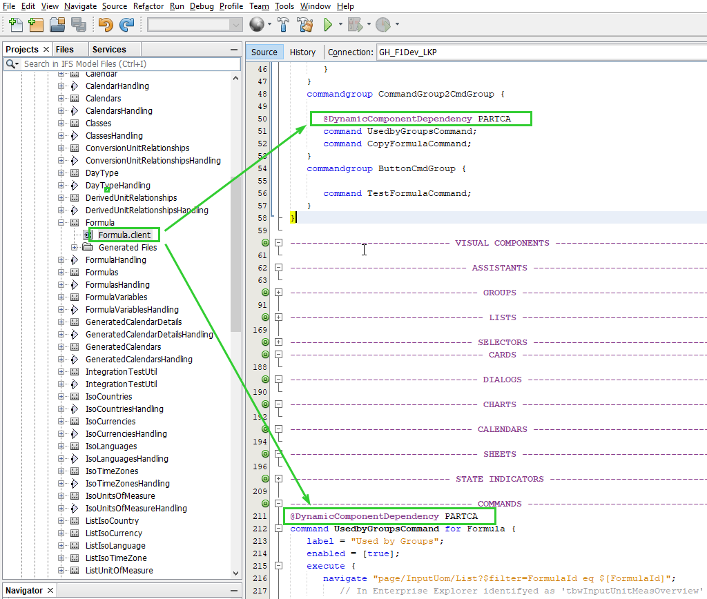 Working with Solution Sets - Technical Documentation For IFS Cloud