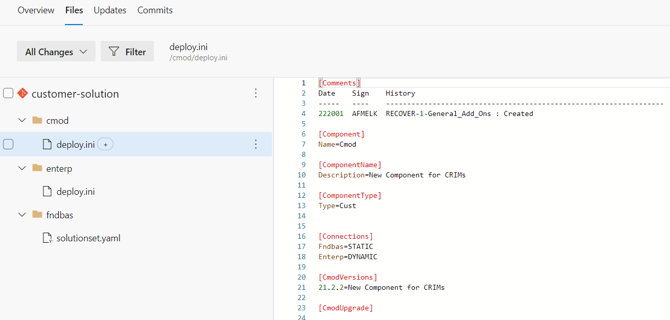 Working with Solution Sets - Technical Documentation For IFS Cloud