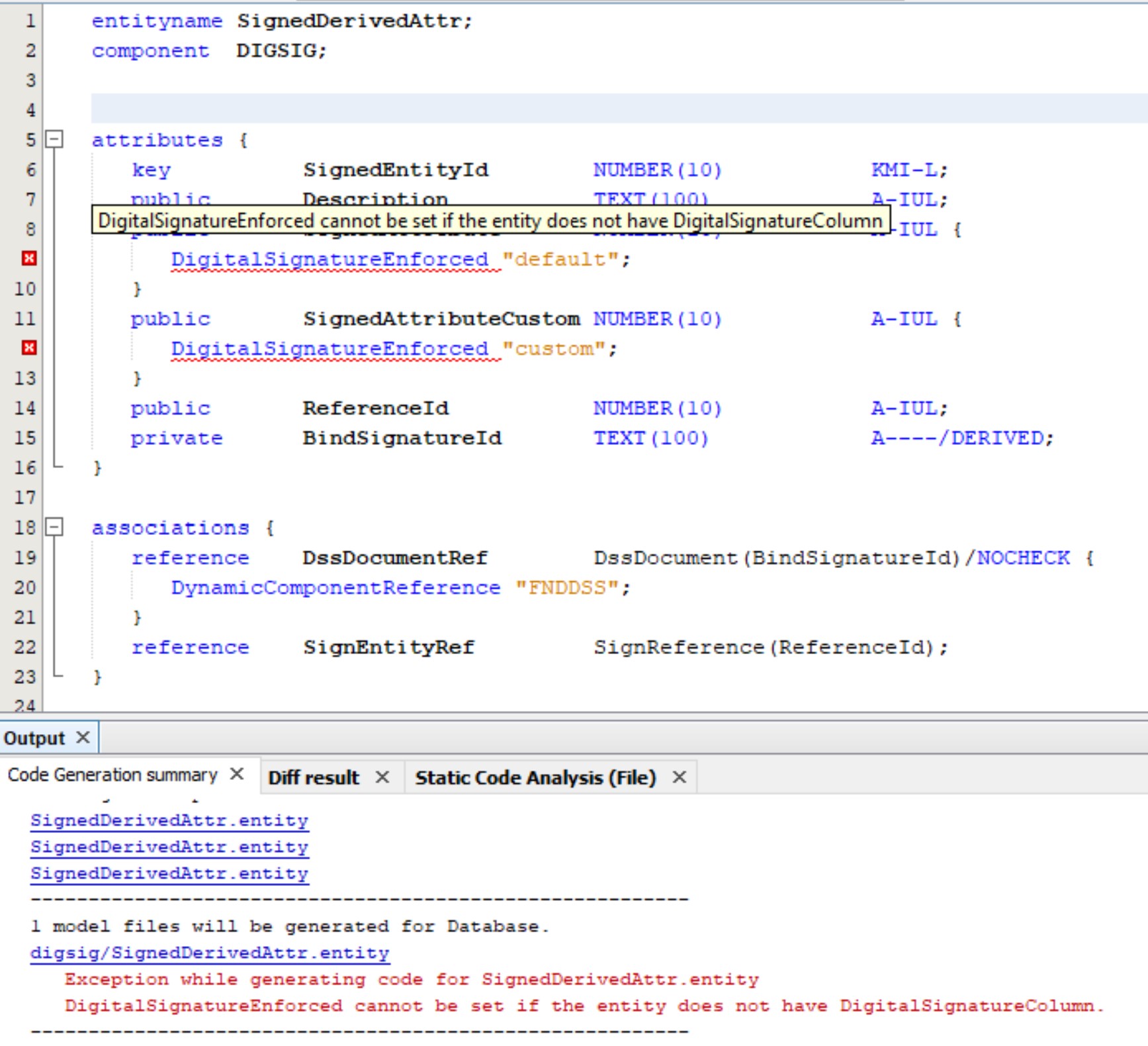 Digital Signature Code Generation Support - Technical Documentation For ...