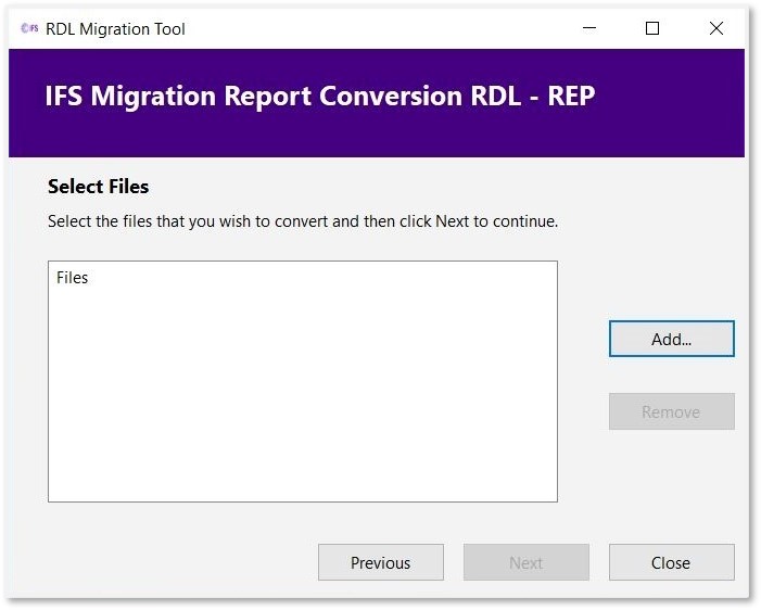 Convert RDL Layouts to REP Layouts - Technical Documentation For IFS Cloud