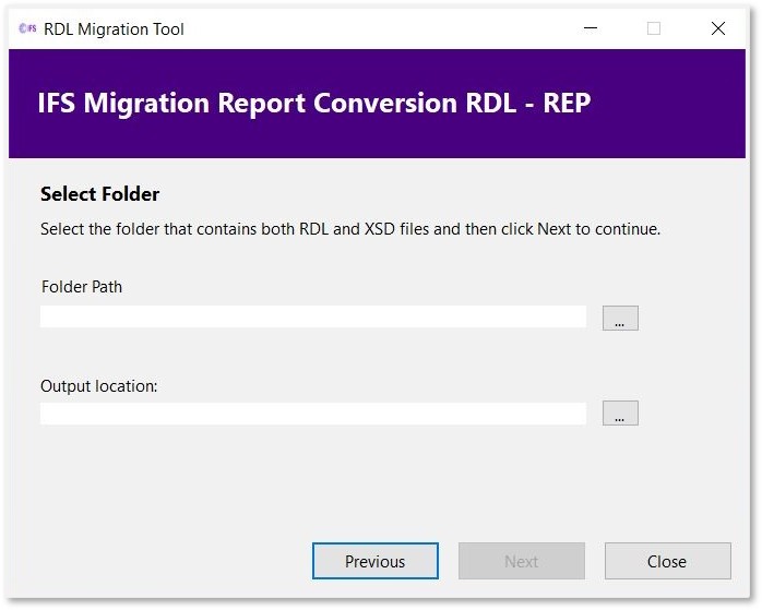 Convert RDL Layouts to REP Layouts - Technical Documentation For IFS Cloud