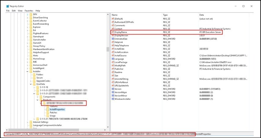 Uninstallation of BR Execution Server using a BAT file - Technical Documentation For IFS Cloud