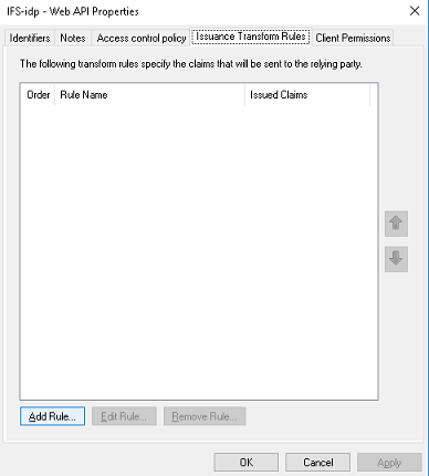 Configuring Windows ADFS - Technical Documentation For IFS Cloud