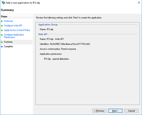 Configuring Windows ADFS - Technical Documentation For IFS Cloud