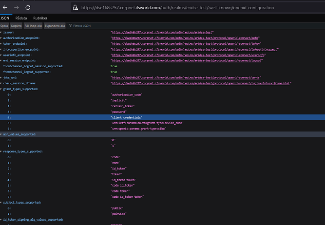 Configuring Windows ADFS - Technical Documentation For IFS Cloud