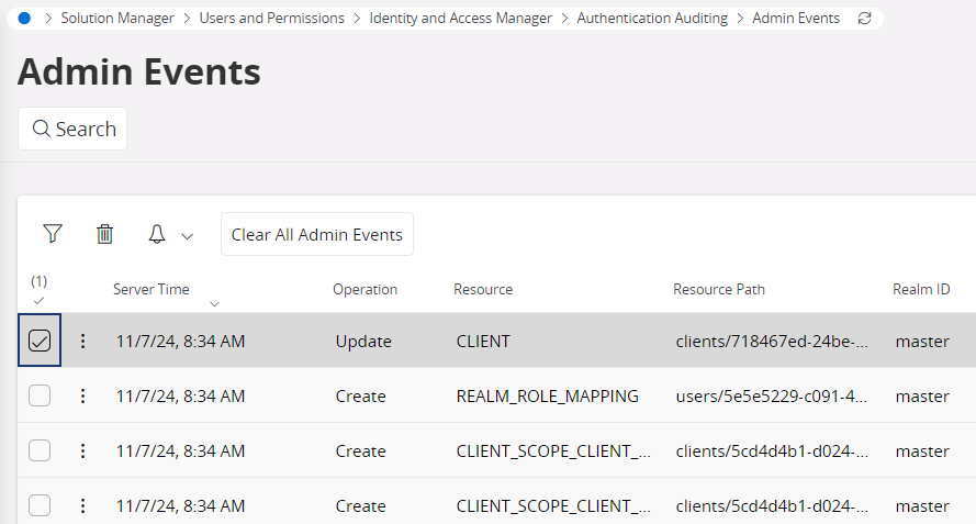 Events - Technical Documentation For IFS Cloud