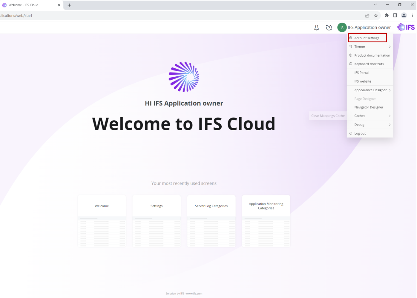 Setting up Time zones in Allowable Configuration - Technical Documentation For IFS Cloud