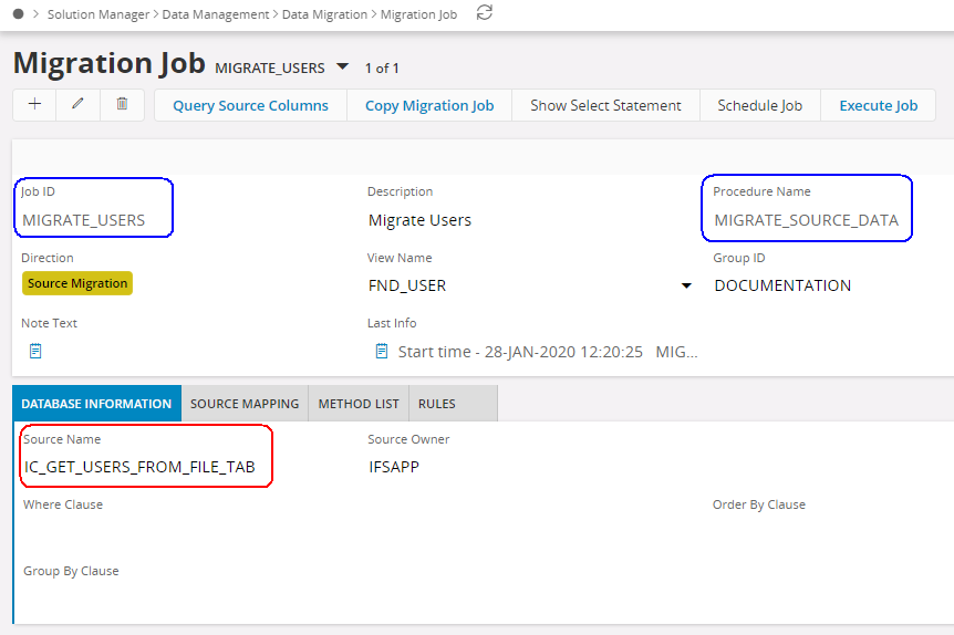 Connect Jobs - Technical Documentation For IFS Cloud