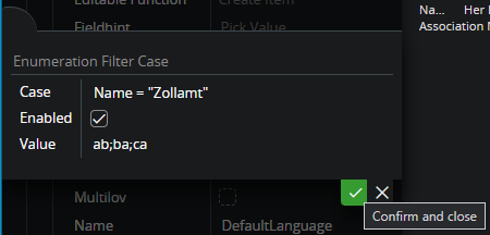 Filter Enumeration Values Conditionally - Technical Documentation For IFS Cloud