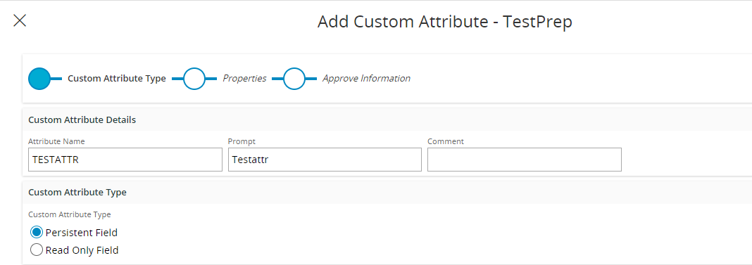 010 add edit persistent attribute - Technical Documentation For IFS Cloud