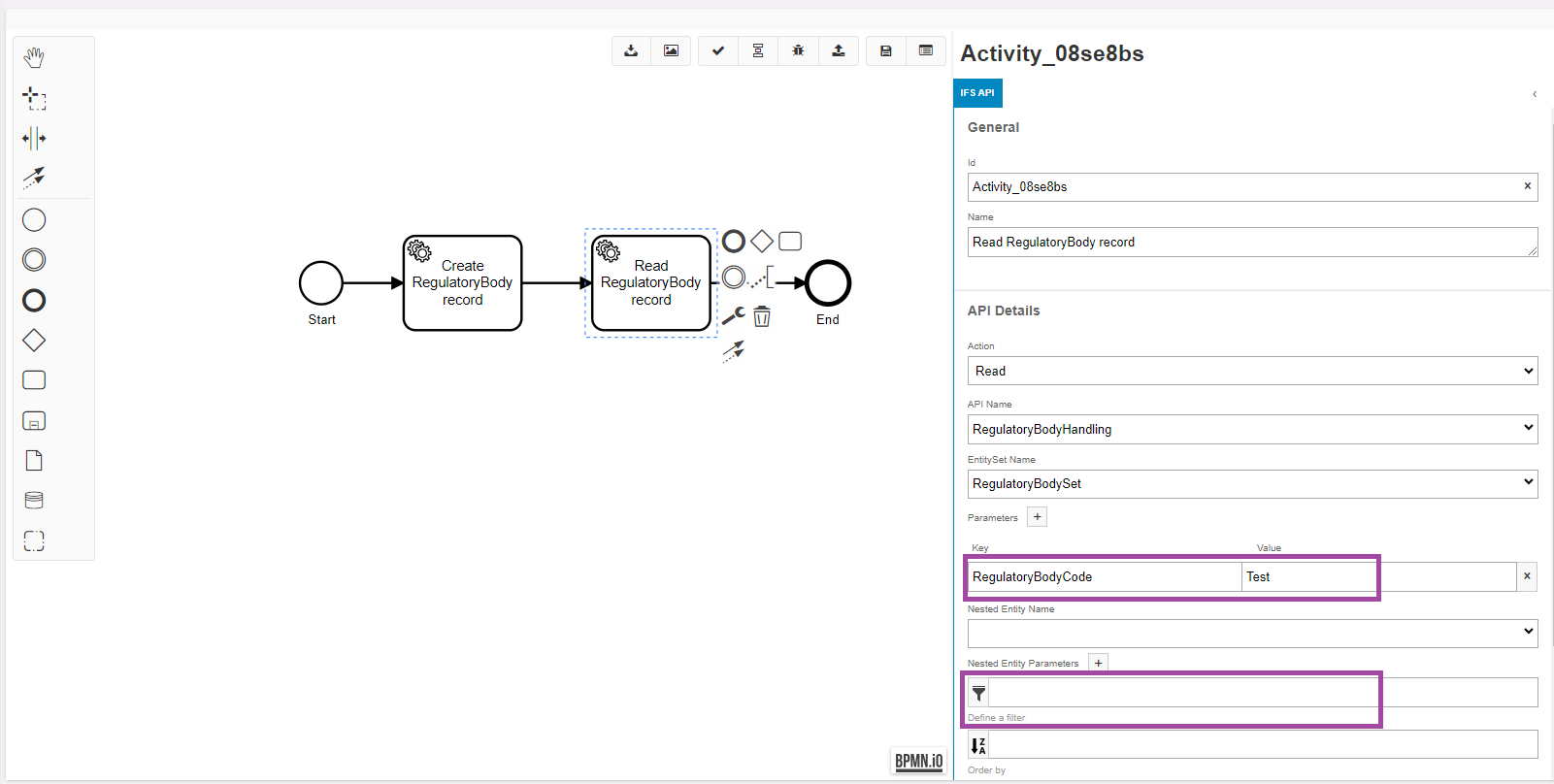 API Discoverability for Workflows - Technical Documentation For IFS Cloud