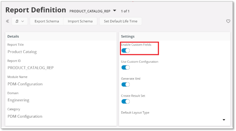 Custom Fields in Reports - Technical Documentation For IFS Cloud
