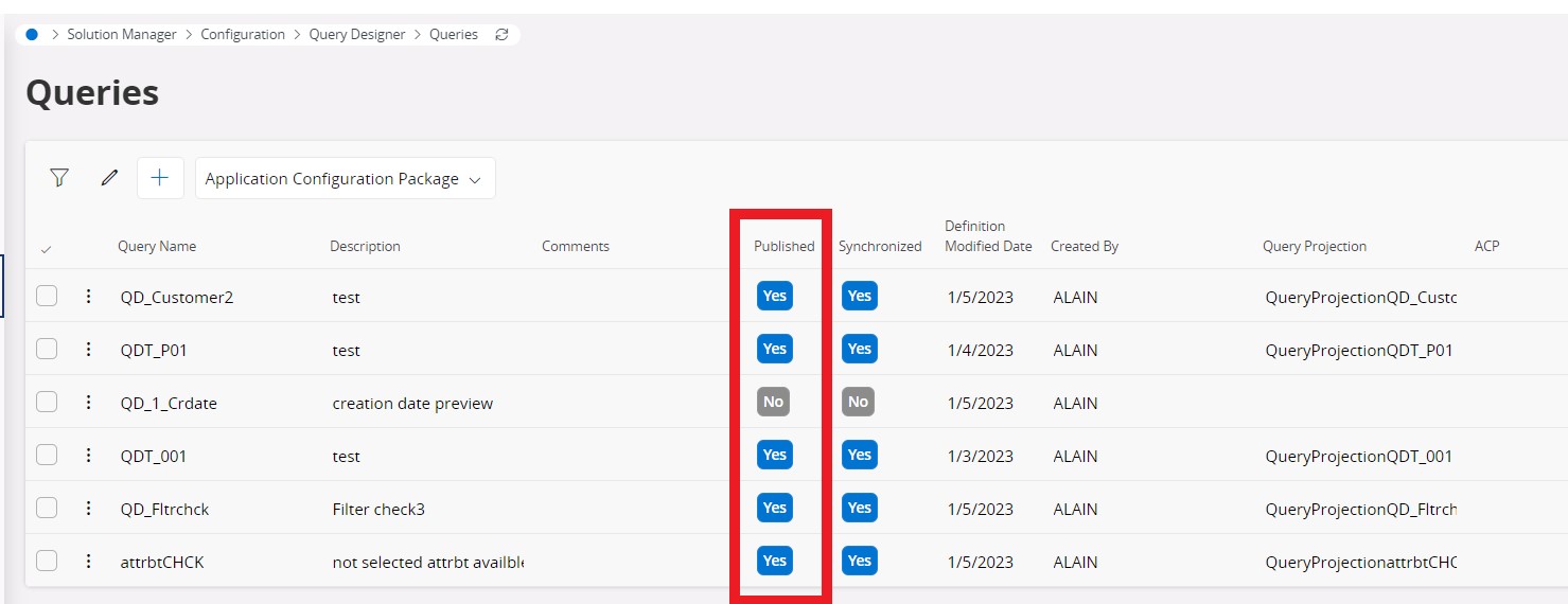 Query Designer Quick Reports - Technical Documentation For IFS Cloud