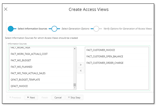 Creating and Managing Access Views - Technical Documentation For IFS Cloud
