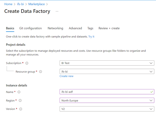BI Infrastructure setup in Azure for Self Hosted BI (Scenario 2) - Technical Documentation For ...