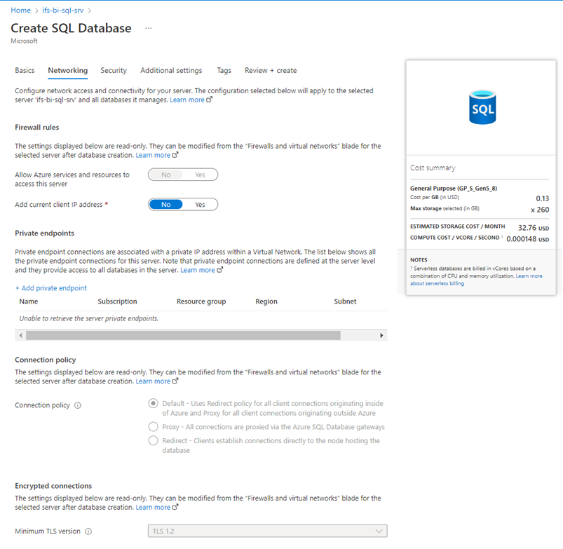 BI Infrastructure setup in Azure for Self Hosted BI (Scenario 2) - Technical Documentation For ...