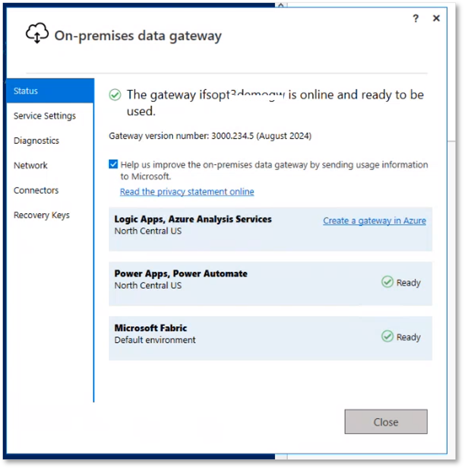 BI Infrastructure setup for Analysis Models - Power BI Self Hosted BI (Scenario 3) - Technical ...