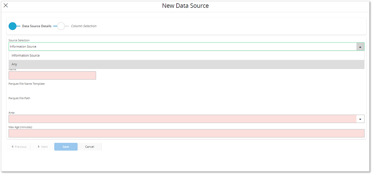 Create and Load Parquet Data Sources - Technical Documentation For IFS Cloud