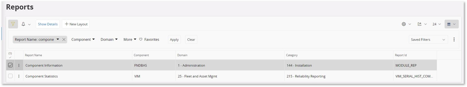 Create Layouts - Technical Documentation For IFS Cloud