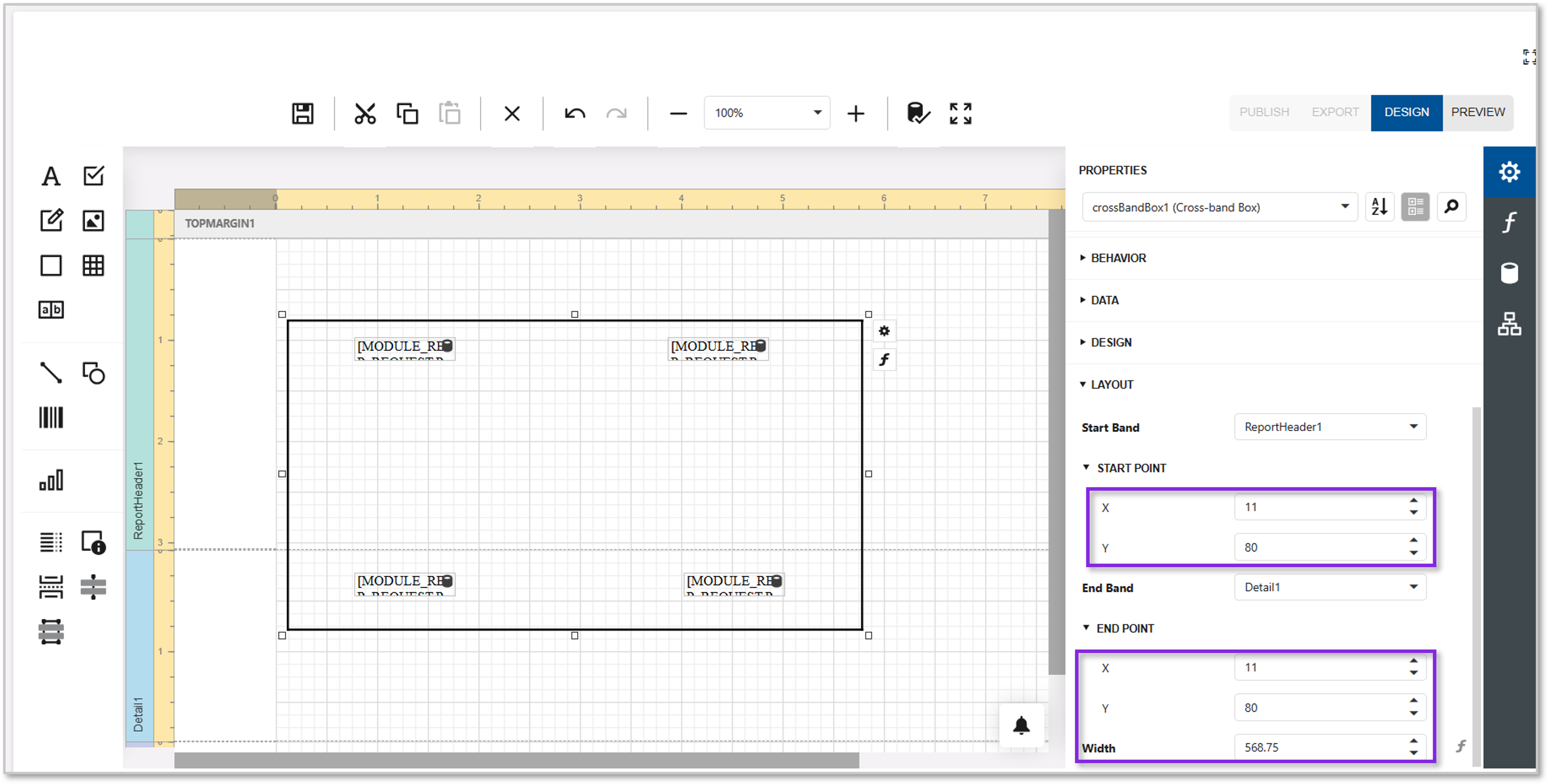 Cross-Bands - Technical Documentation For IFS Cloud
