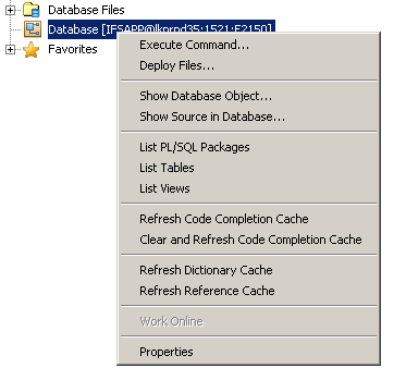 Using and Exploring the Database - Technical Documentation For IFS Cloud