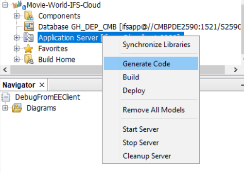 Debugging Projection Java Code - Technical Documentation For IFS Cloud
