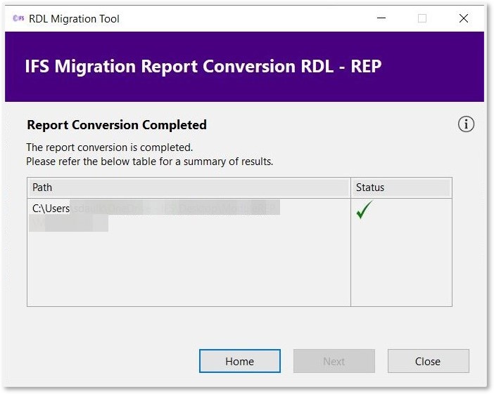 Convert RDL Layouts to REP Layouts - Technical Documentation For IFS Cloud